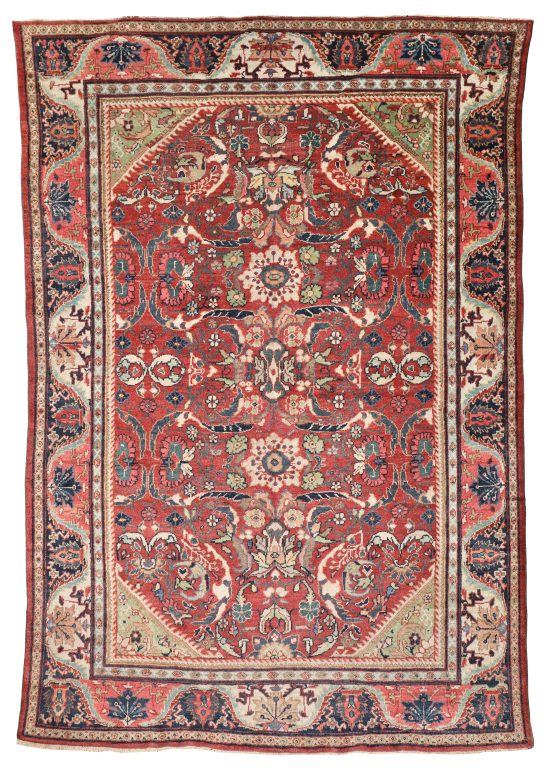 Antique Cuenca Spanish carpet - Farnham Antique Carpets